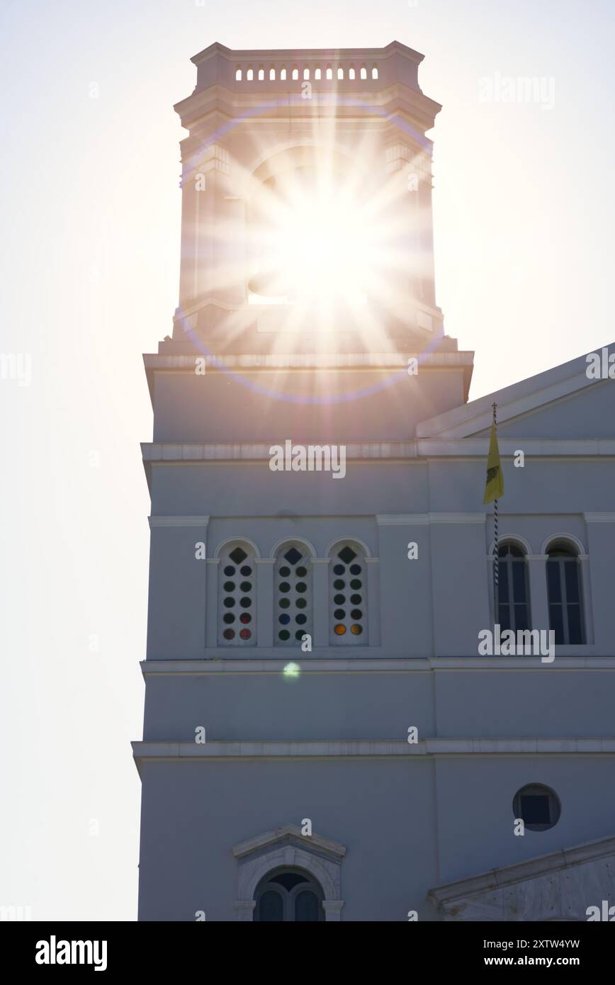 Tower of Church of Saint Nicolas Stock Photo - Alamy
