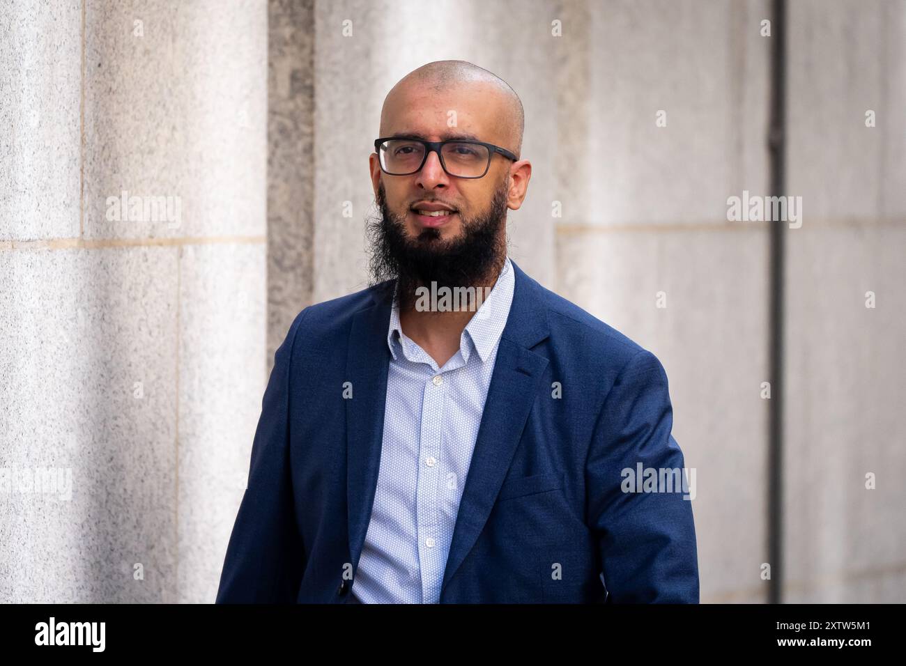 Majid Novsarka, also known as Majid Freeman, arrives at the Old Bailey ...
