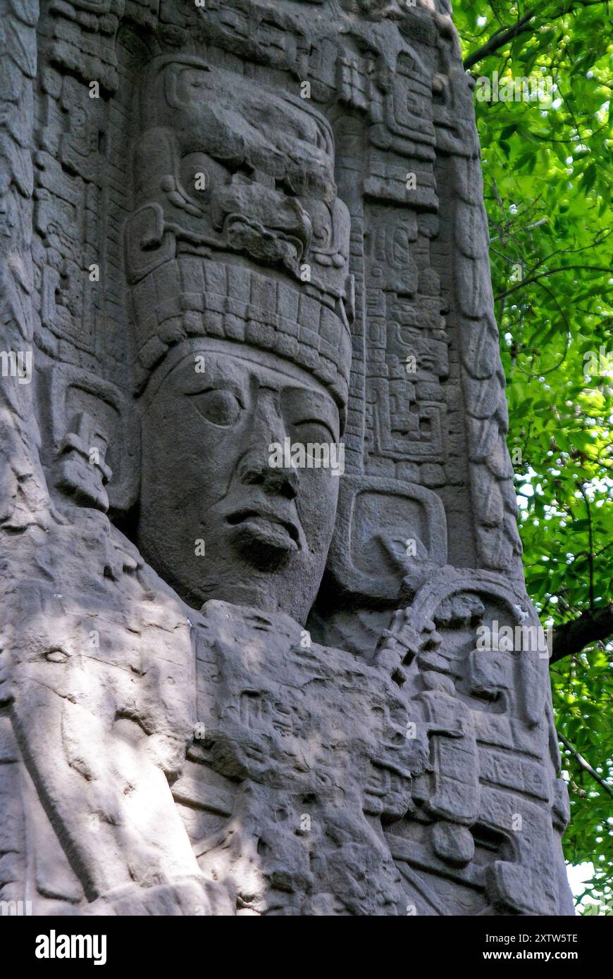 Kawil K ak Tiliuh Chan Yopaat, Lord of Quirigua, Quirigua, Guatemala ...