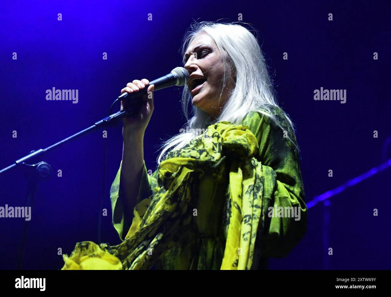 Opatija, Croatia, 150824. Italian singer Anna Oxa held a concert at the ...