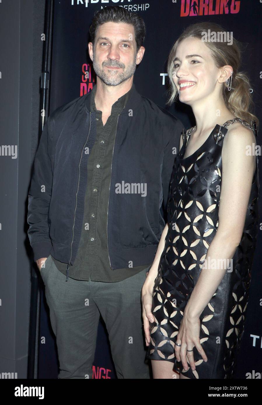 New York, NY, USA. 15th Aug, 2024. JT Mollner and Willa Fitzgerald at ...