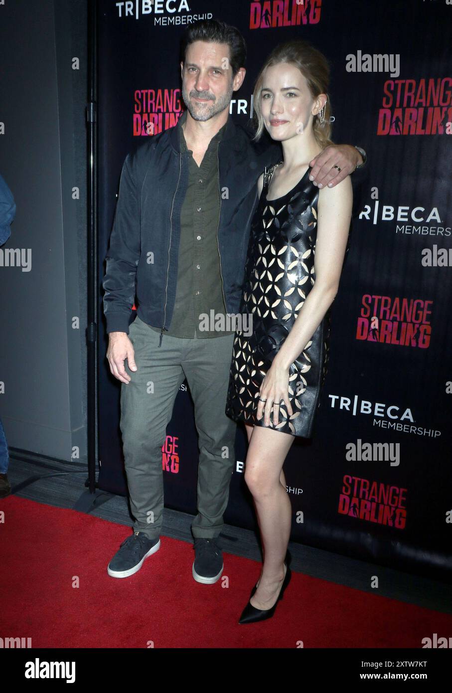 New York, NY, USA. 15th Aug, 2024. JT Mollner and Willa Fitzgerald at ...