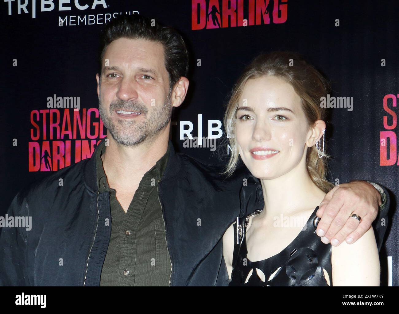 New York, NY, USA. 15th Aug, 2024. JT Mollner and Willa Fitzgerald at ...