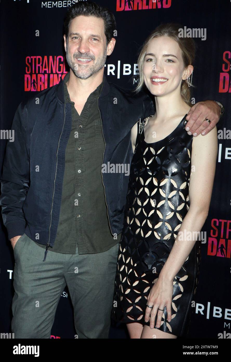 New York, NY, USA. 15th Aug, 2024. JT Mollner and Willa Fitzgerald at ...