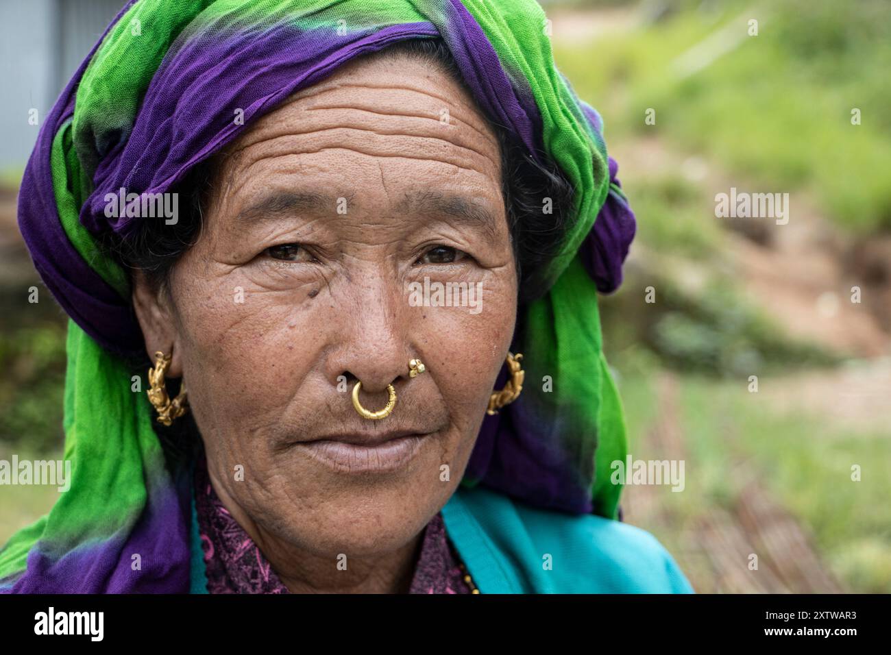 Radi-Pakhi vendors at Haat Bazaar Khandbari, Sankhuwasabha District ...