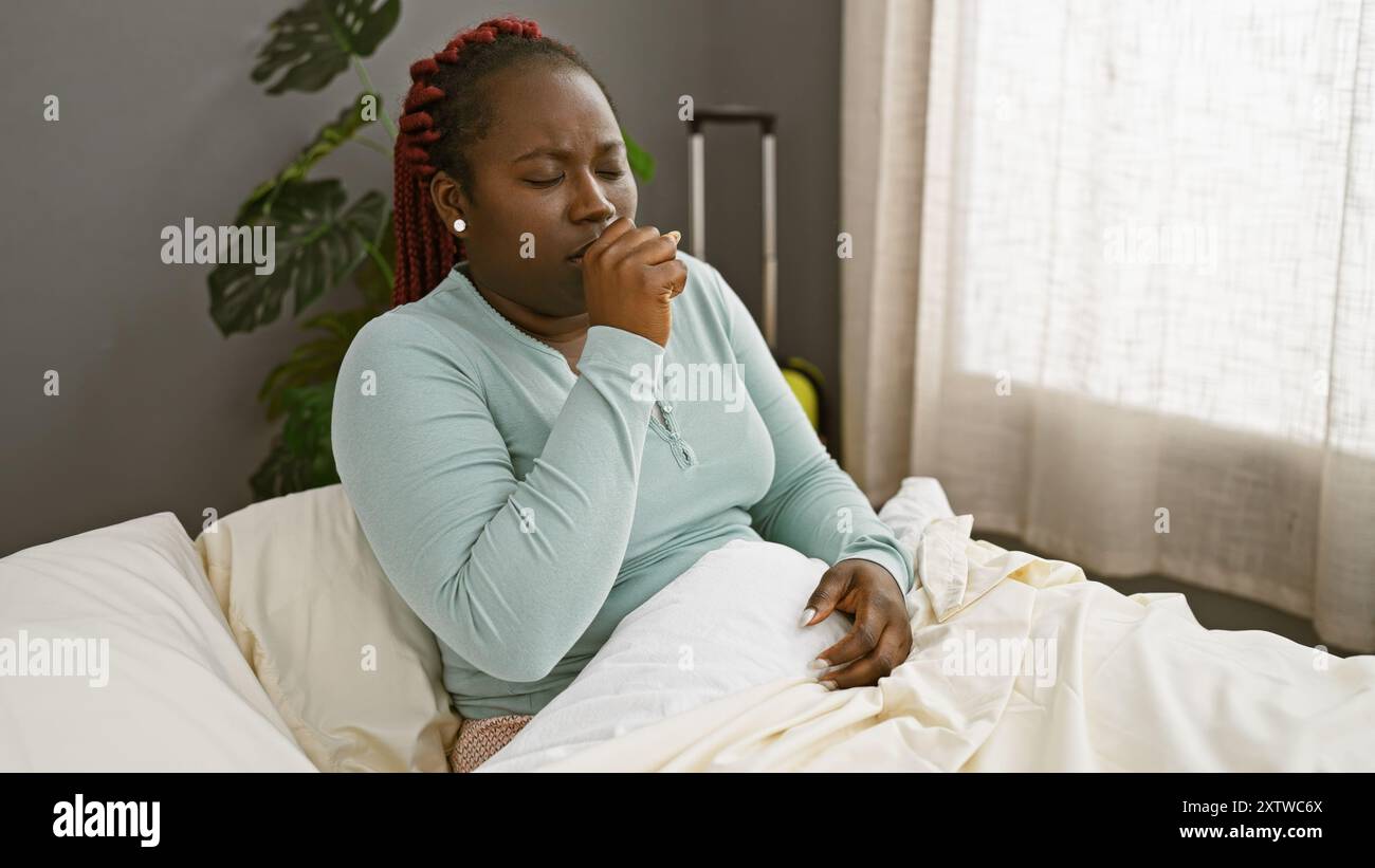 Woman coughing in hospital hi-res stock photography and images - Alamy