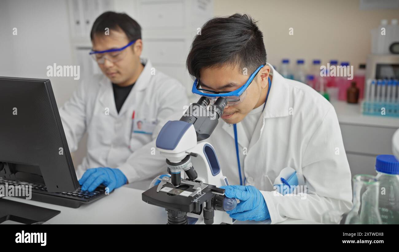 Researchers working in clinical hi-res stock photography and images - Alamy