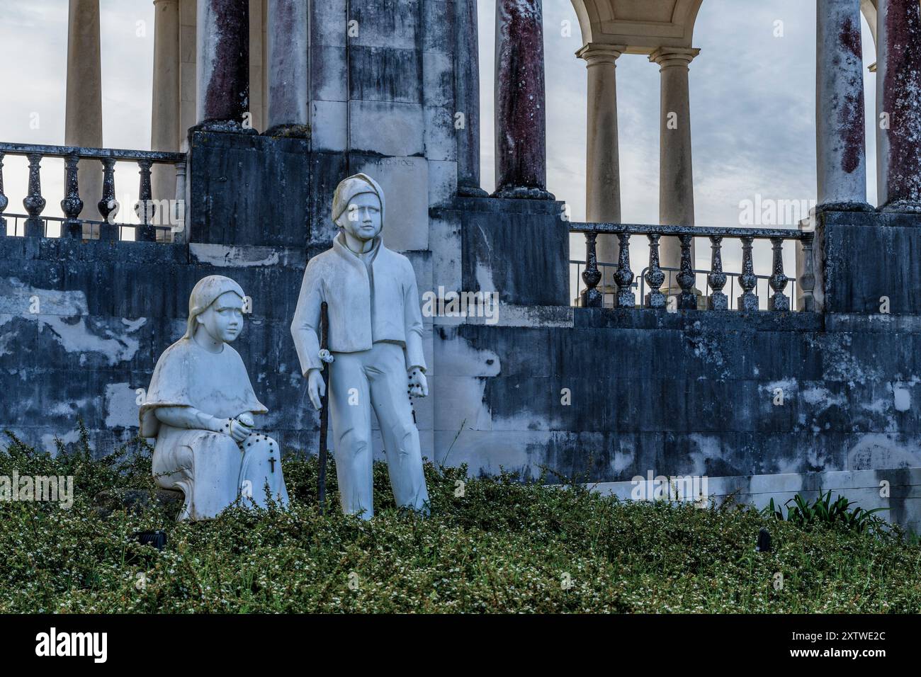 Sanctuary of Our Lady of the Rosary of Fatima located in Cova da Iria ...