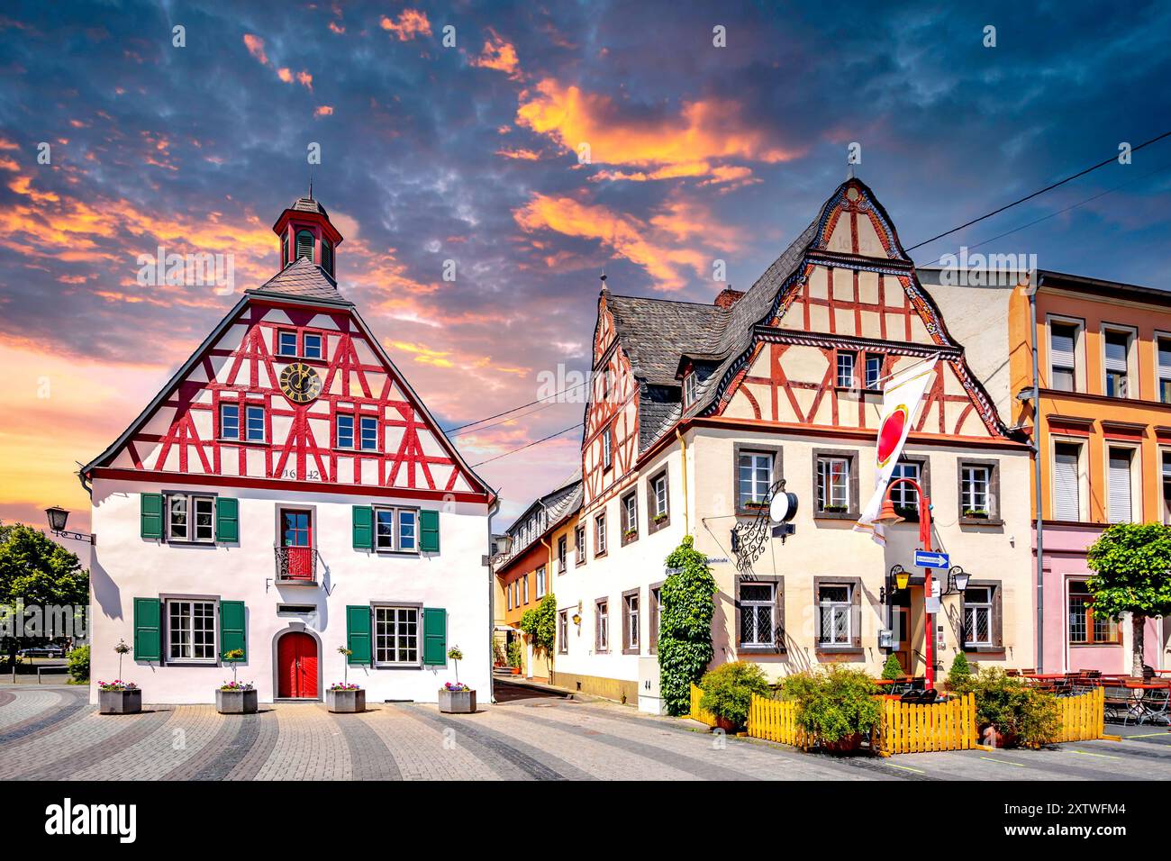 Old city of Engers, Neuwied Stock Photo - Alamy