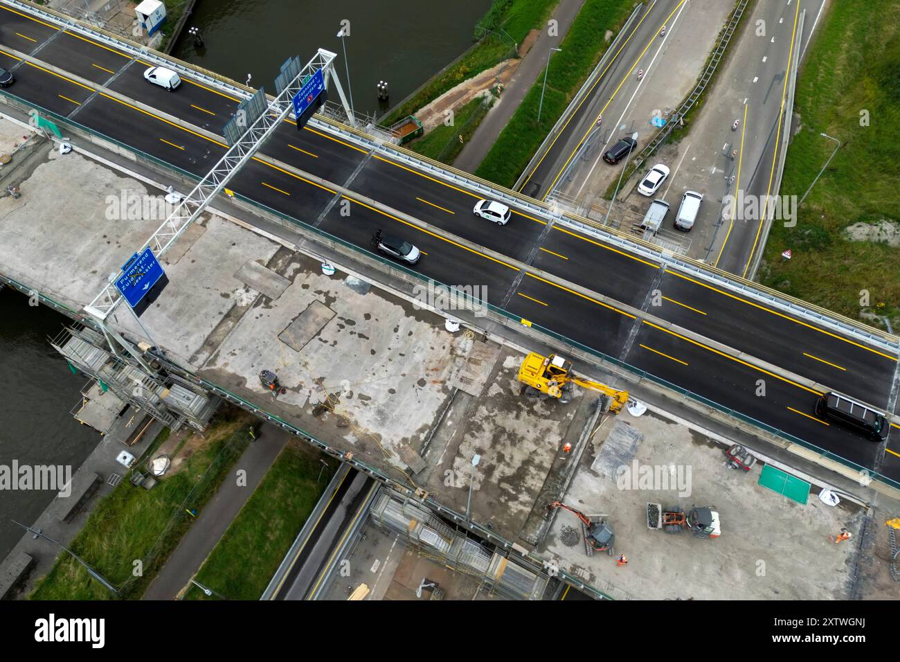 Wegenbouwproject hi-res stock photography and images - Alamy