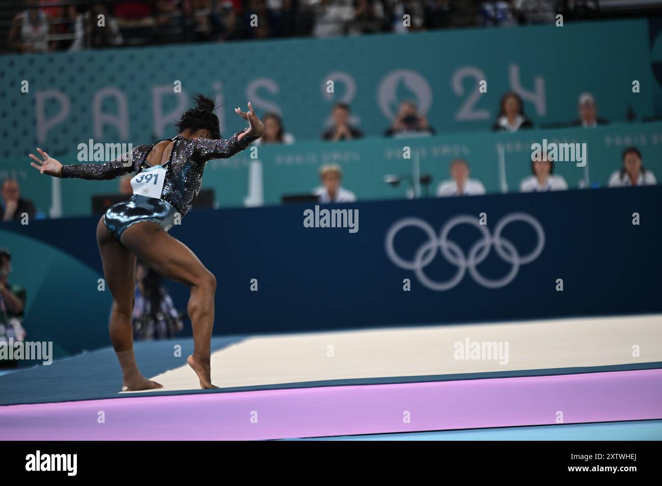 PARIS, FRANCE-28 July 2024: Simone Biles of USA during the Artistic ...