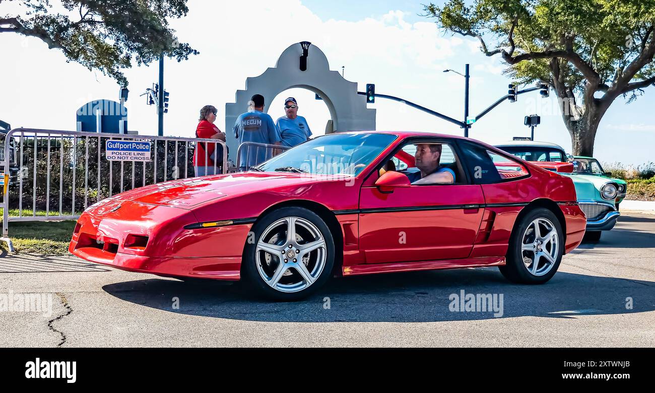 Gulfport, MS - October 02, 2023: Low perspective front corner view of a ...