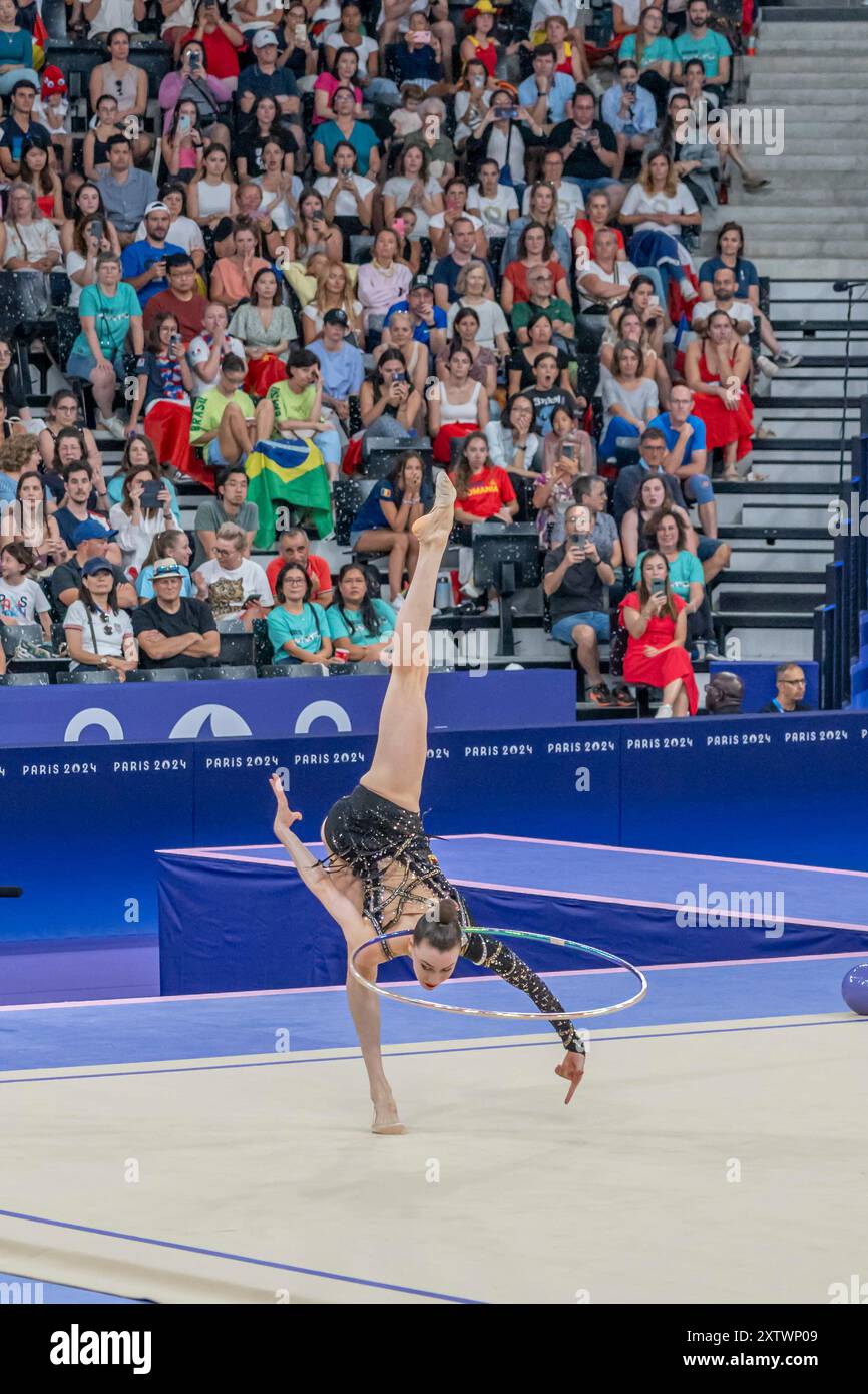 Paris, France - 08 08 2024: Olympic Games Paris 2024. View of wommen's ...