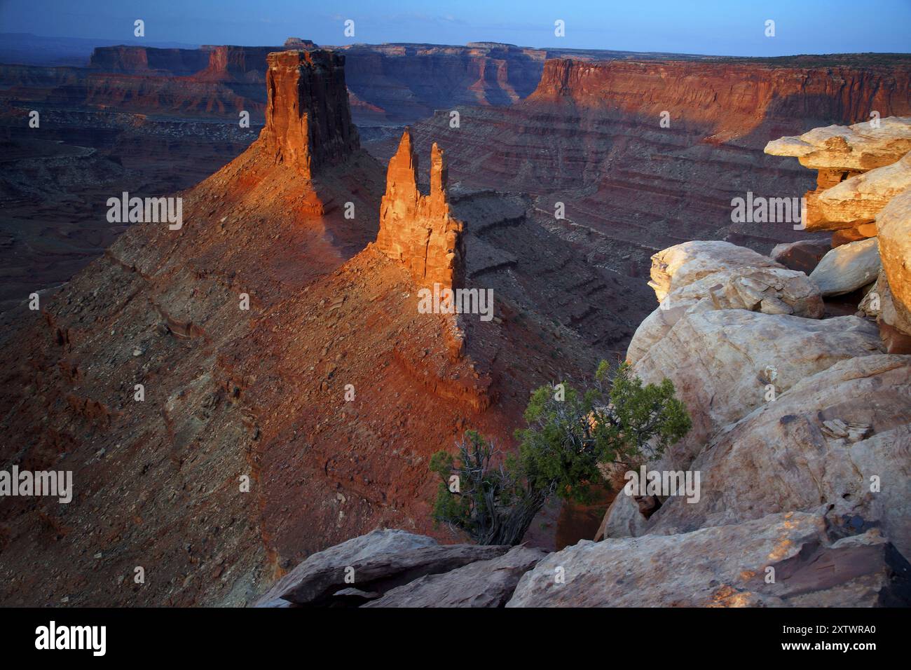 Canyonlands, Marlboro Point, Utah, USA, Canyonlands, Utah, USA, North ...