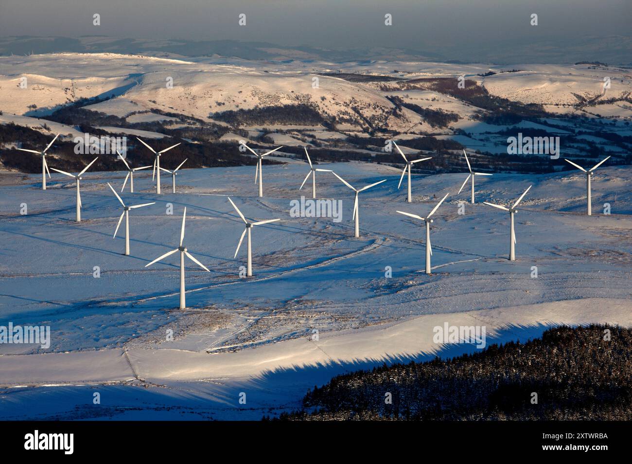 Tall wind turbines standing hi-res stock photography and images - Alamy