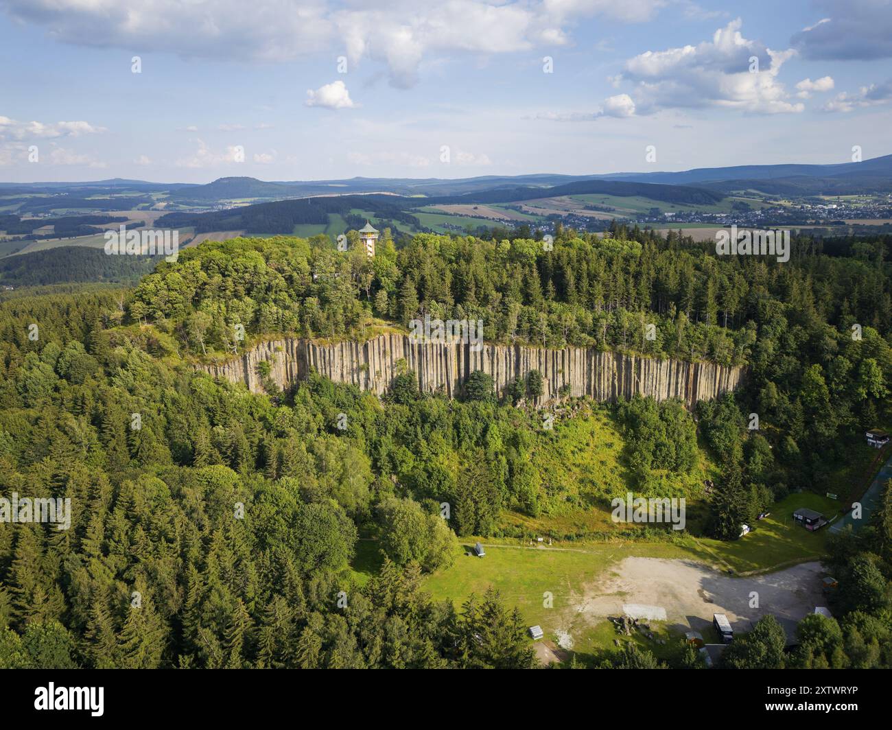 The Scheibenberg is a mountain in the Ore Mountains in Saxony with an ...