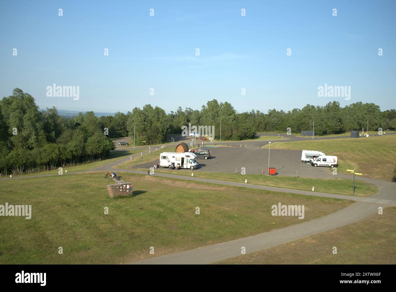 The Falkirk Wheel is a rotating boat lift in Tamfourhill, Falkirk, in ...