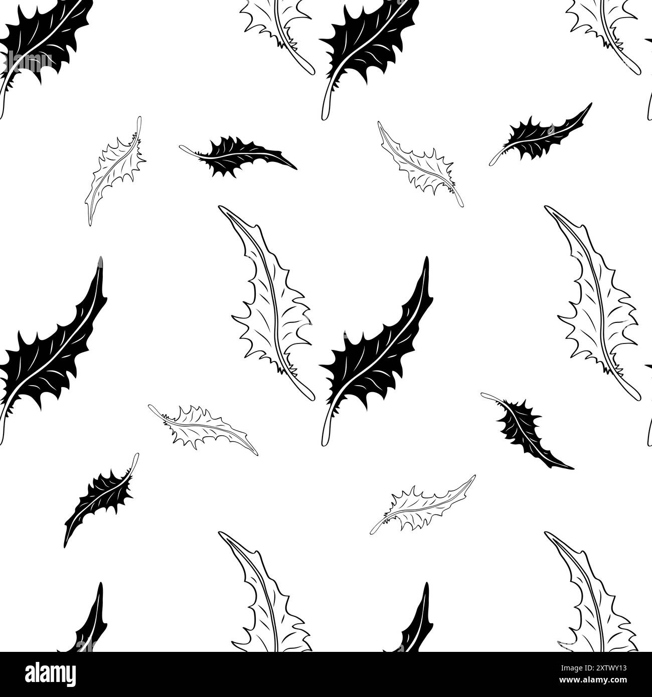 Rustic foliage sketch hi-res stock photography and images - Alamy