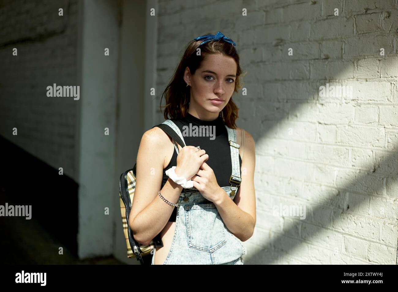 Pushed woman hi-res stock photography and images - Alamy