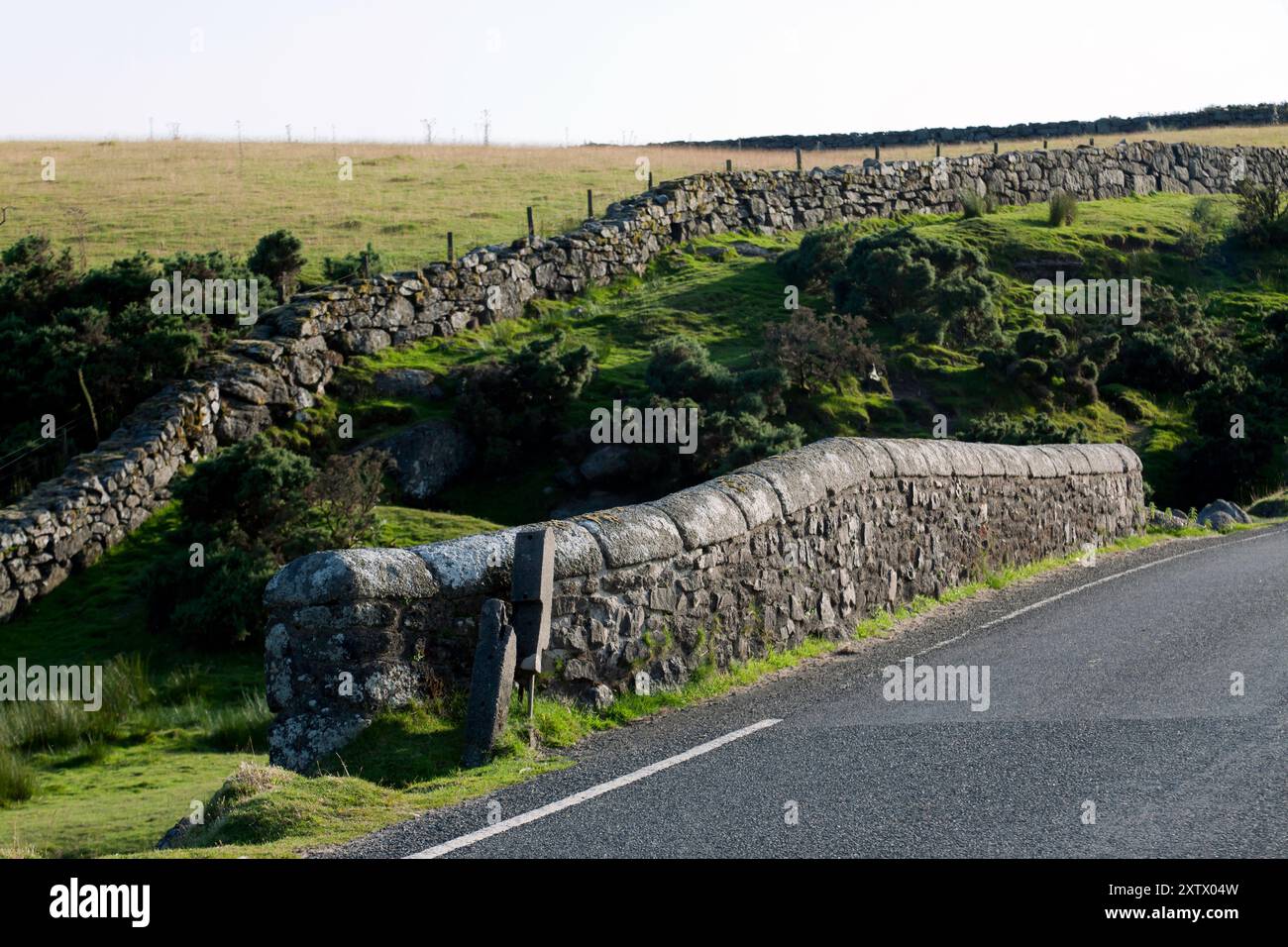 One of The Parapets of Cherry Brook Bridge, near Smith Hill Farm ...