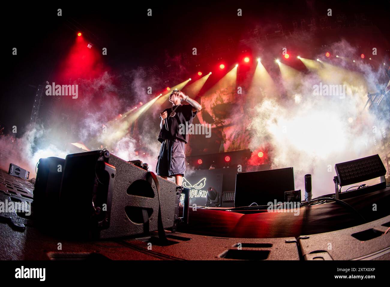 JESOLO MUSIC PAR, Jesolo (Ve), Italy, August 14, 2024, Capo Plaza on ...
