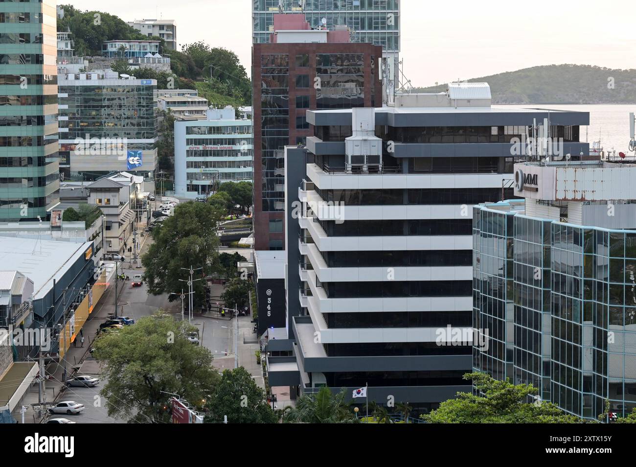 PAPUA NEW GUINEA, Port Moresby, city center / PAPUA NEUGUINEA, Port ...