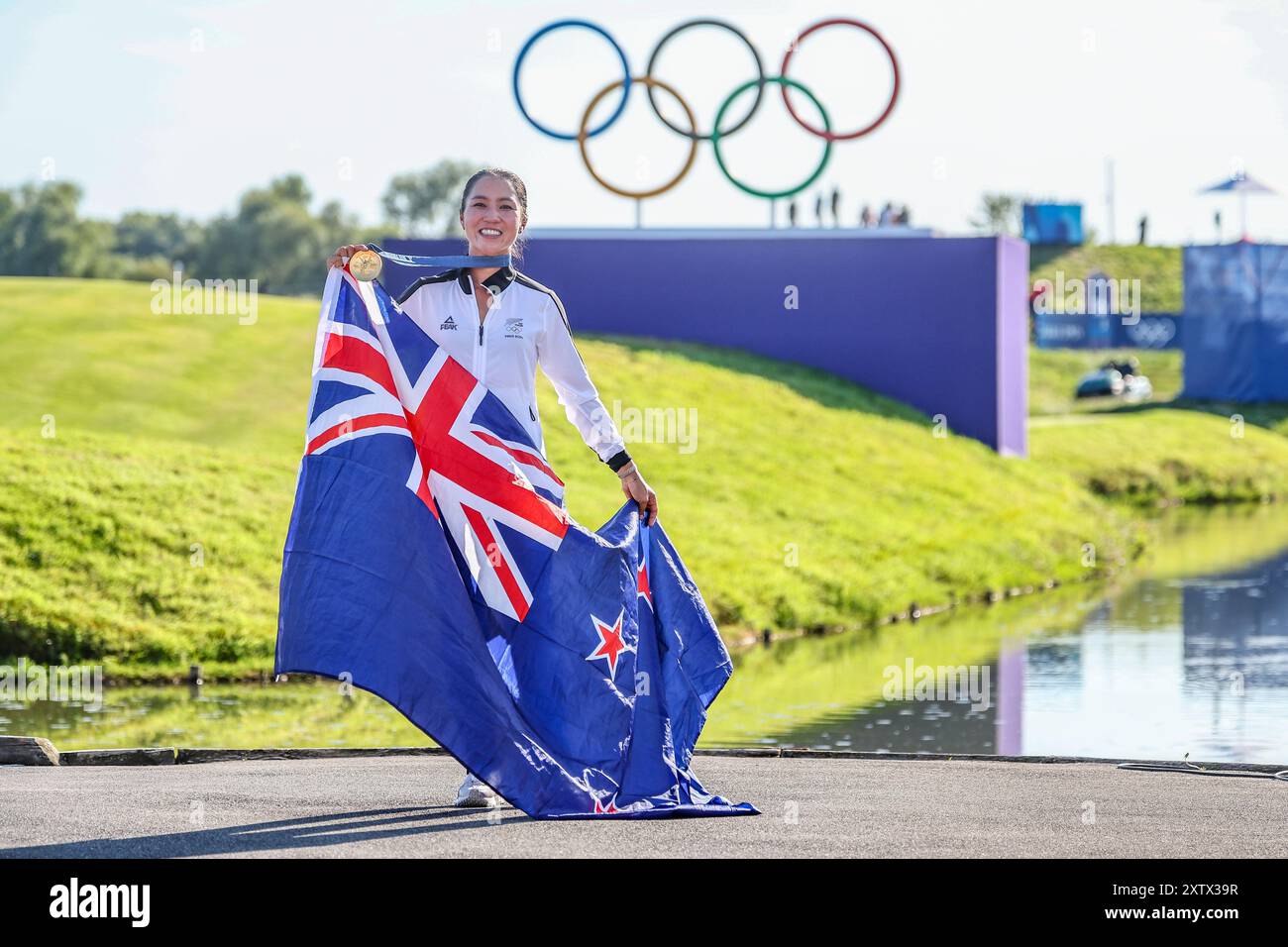 Paris, France. 10th Aug, 2024. Olympics, Paris 2024, Golf, Singles ...