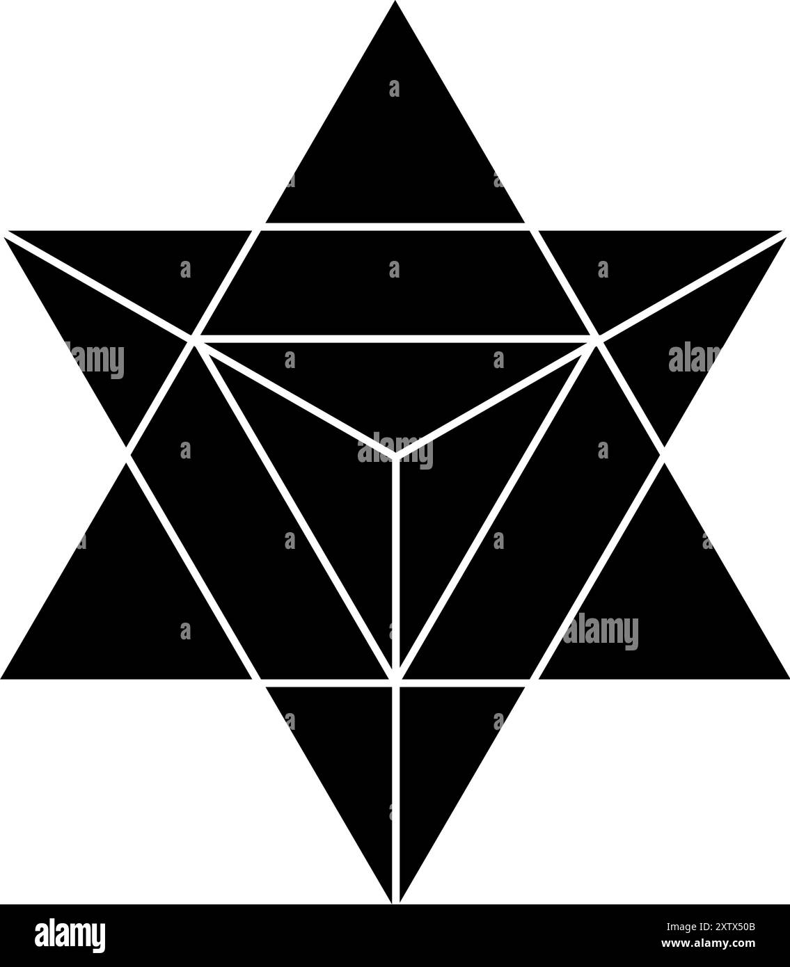 Merkaba vector isolated on white background Sacred geometry merkabah ...
