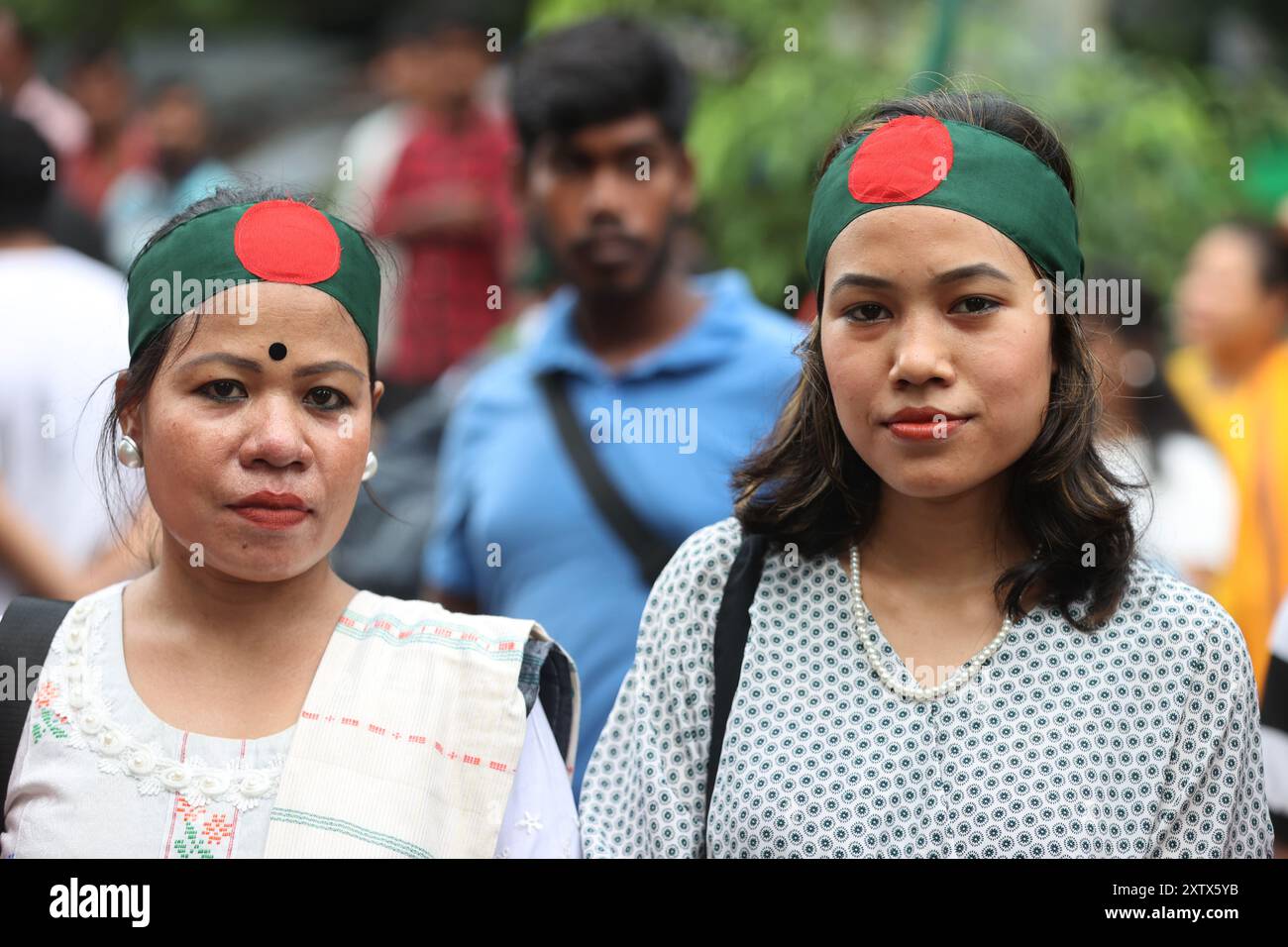 Dhaka, Bangladesh - August 16, 2024: The tribes of the plains have a cultural showdown from ...
