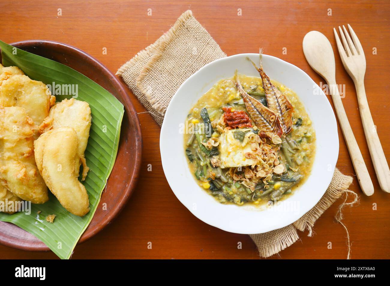 Manado Porridge or Tinutuan Porridge is tradisional porridge ...
