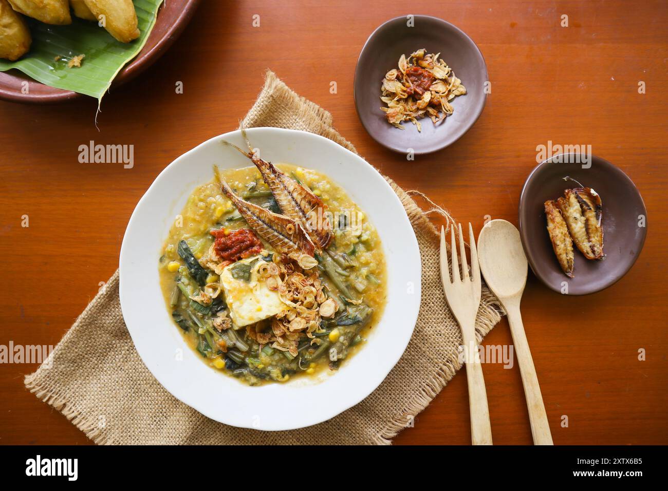 Manado Porridge or Tinutuan Porridge is tradisional porridge ...