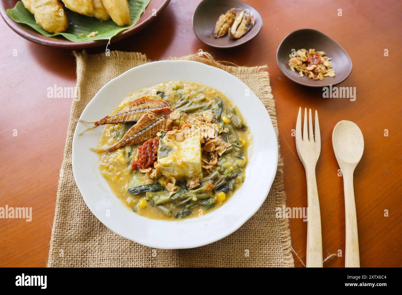 Manado Porridge or Tinutuan Porridge is tradisional porridge ...