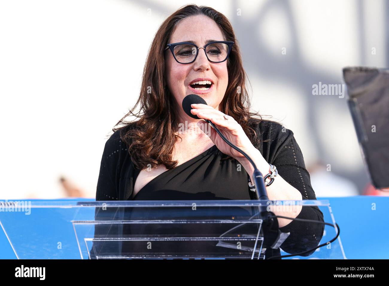 INGLEWOOD, LOS ANGELES, CALIFORNIA, USA - AUGUST 15: Gillian Zucker ...
