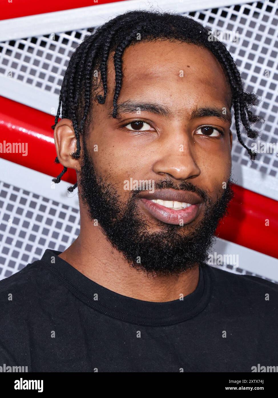 INGLEWOOD, LOS ANGELES, CALIFORNIA, USA - AUGUST 15: Derrick Jones Jr ...