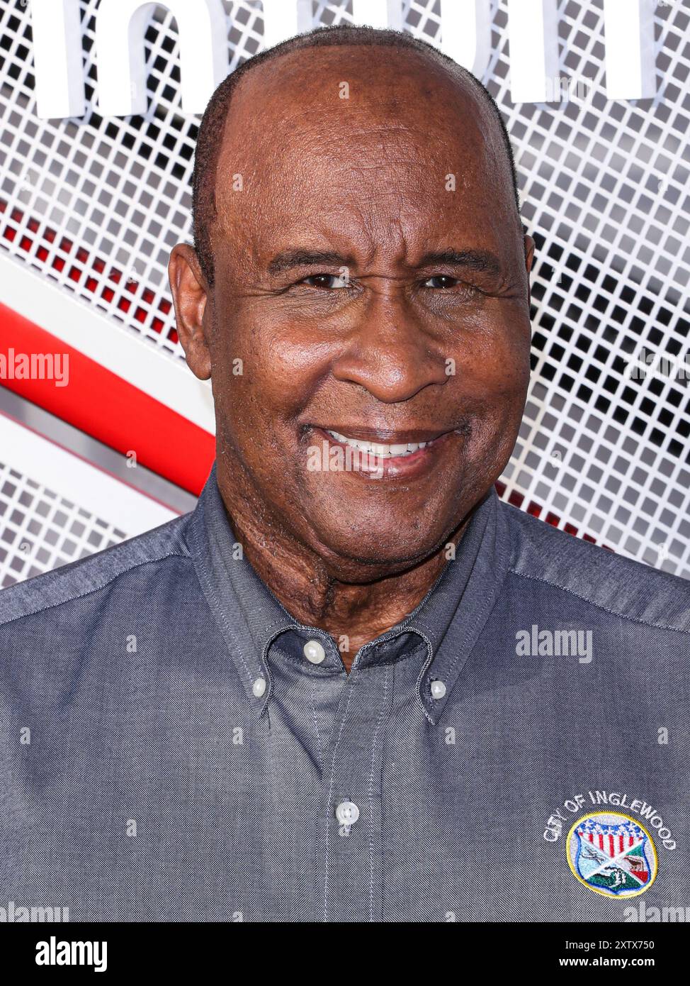 INGLEWOOD, LOS ANGELES, CALIFORNIA, USA - AUGUST 15: James T. Butts Jr ...