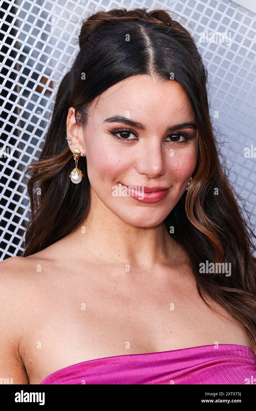 INGLEWOOD, LOS ANGELES, CALIFORNIA, USA - AUGUST 15: Madison Grace ...