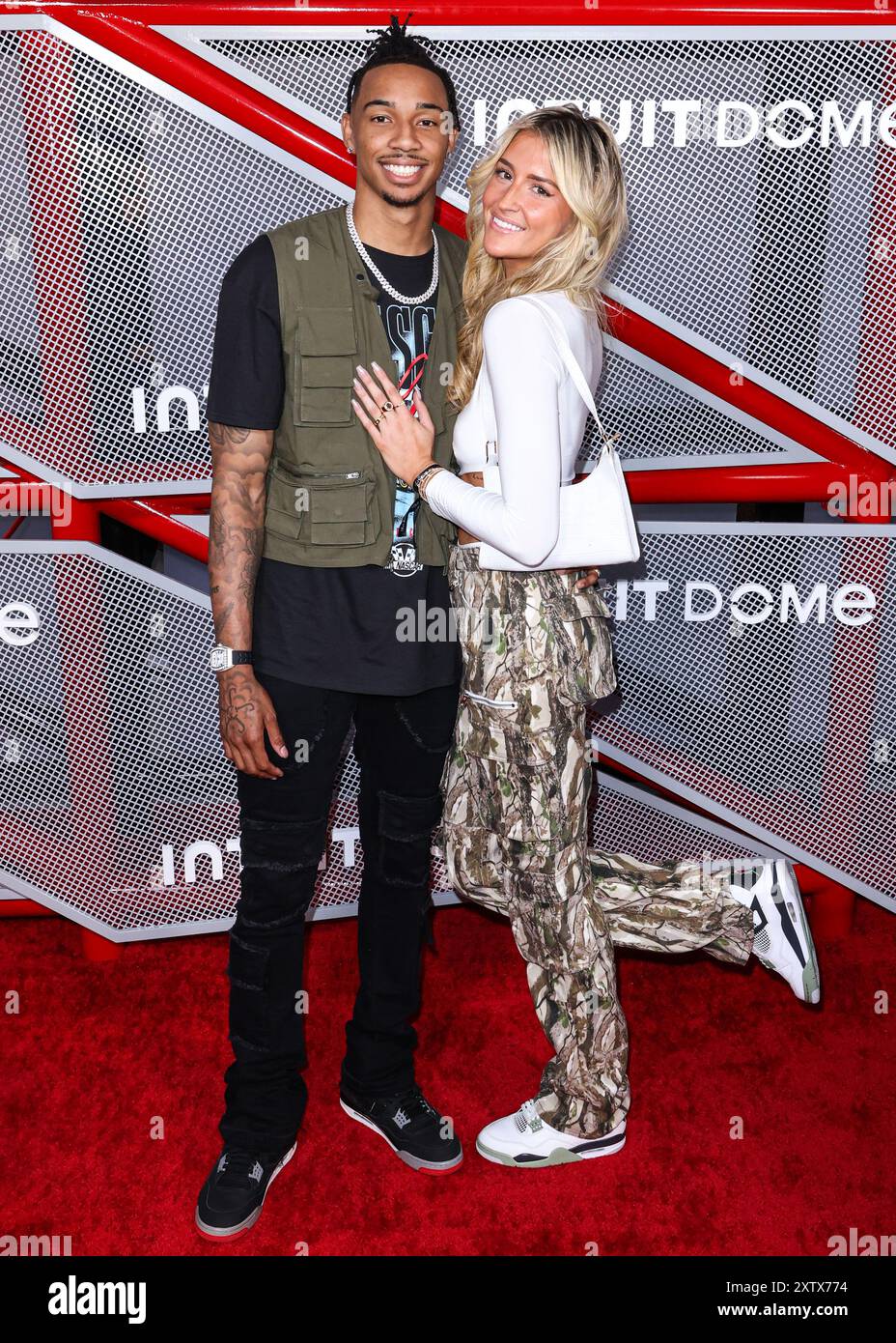 INGLEWOOD, LOS ANGELES, CALIFORNIA, USA - AUGUST 15: Jordan Miller ...