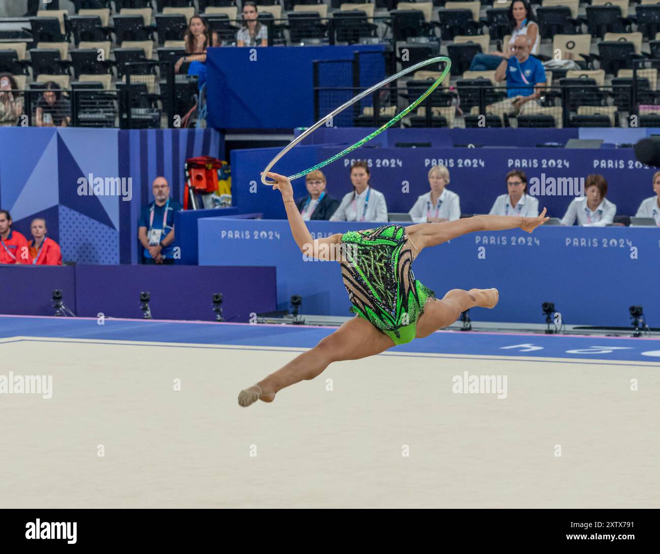 Paris, France - 08 08 2024: Olympic Games Paris 2024. View of wommen's ...