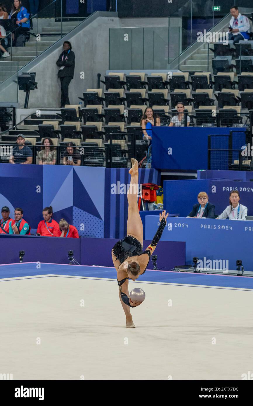 Paris, France - 08 08 2024: Olympic Games Paris 2024. View of wommen's ...