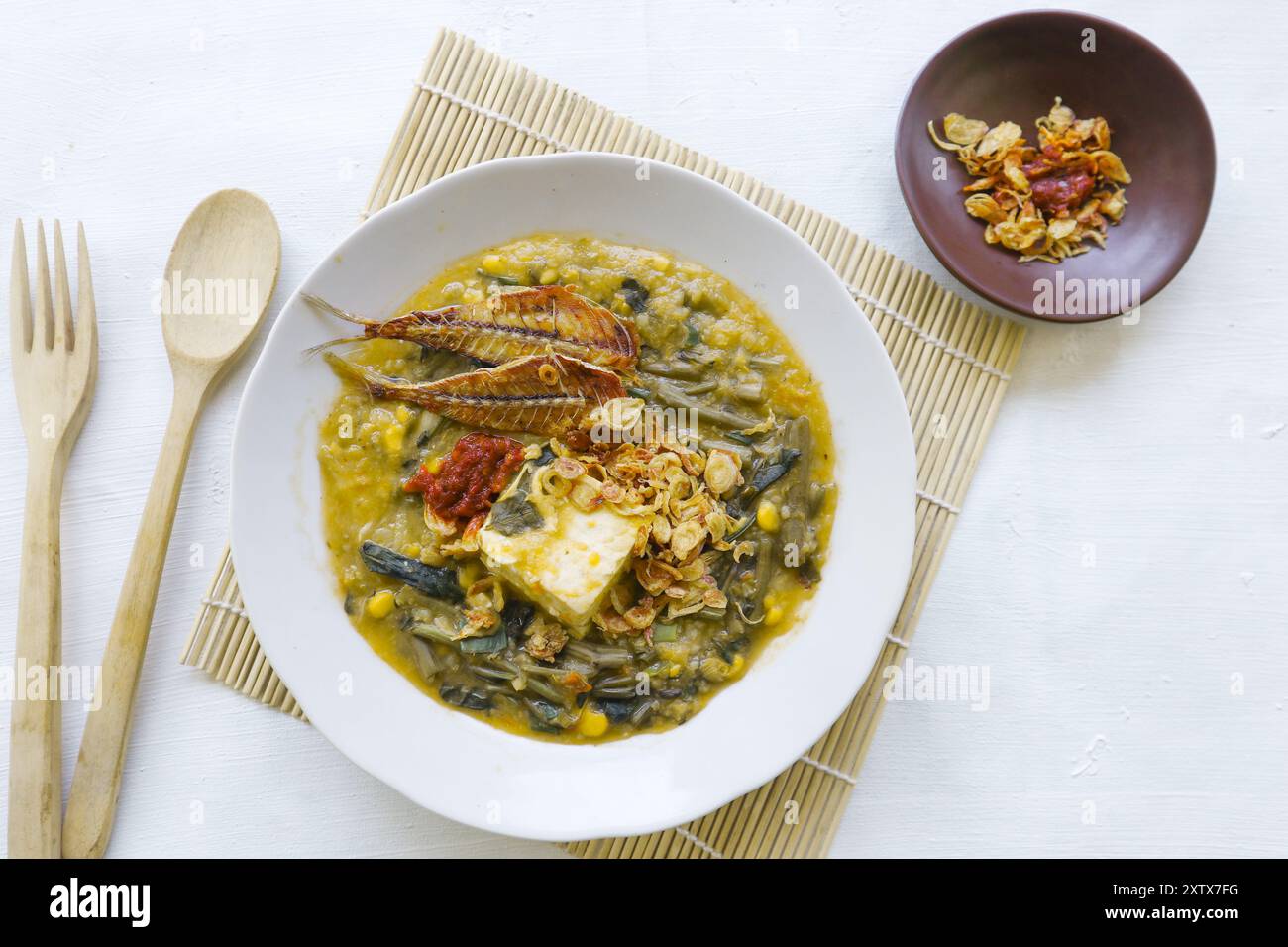 Manado Porridge or Tinutuan Porridge is tradisional porridge ...