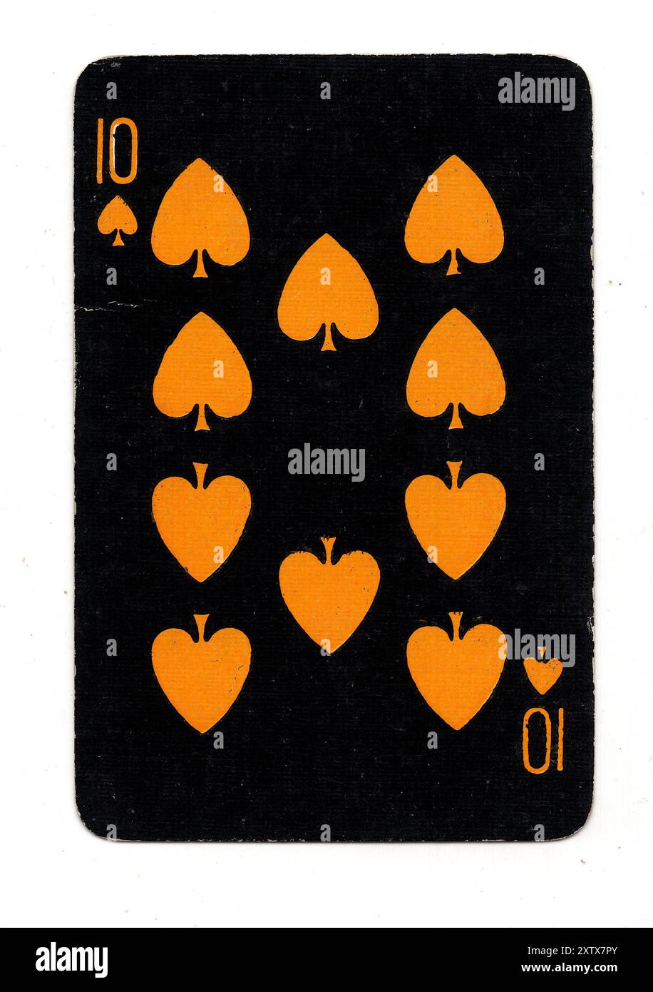 Ten of spades playing card hi-res stock photography and images - Alamy