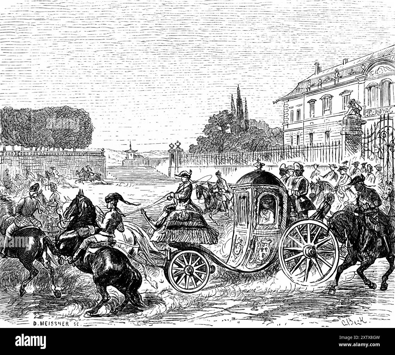 Soubise palace Black and White Stock Photos & Images - Alamy
