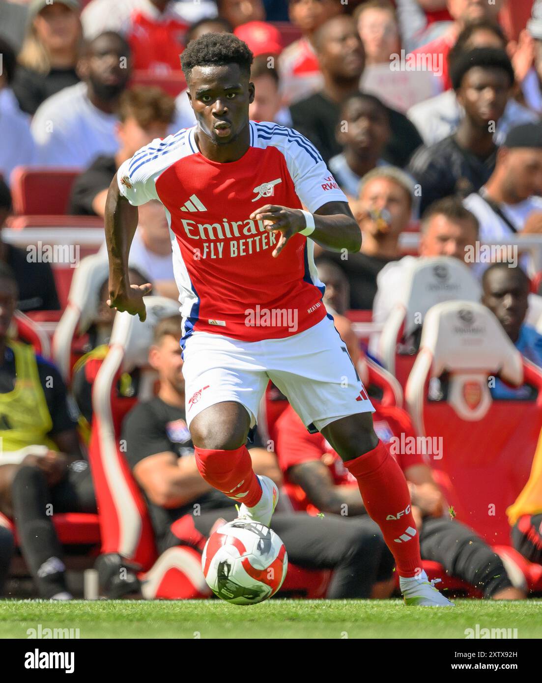 Bukayo saka emirates cup 2024 hi-res stock photography and images - Alamy