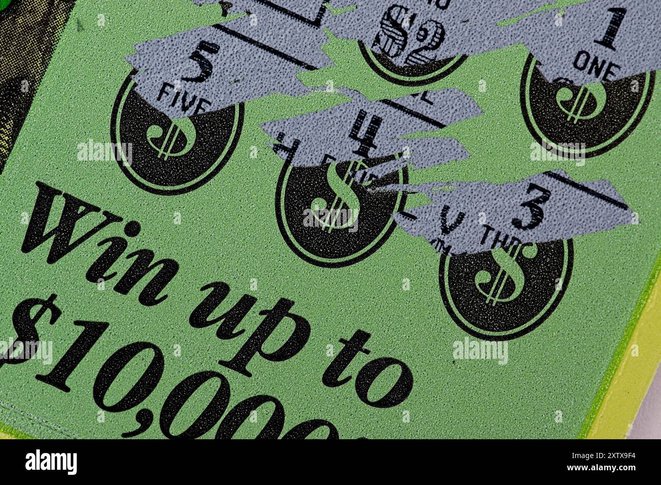 Old lottery ticket hi-res stock photography and images - Alamy