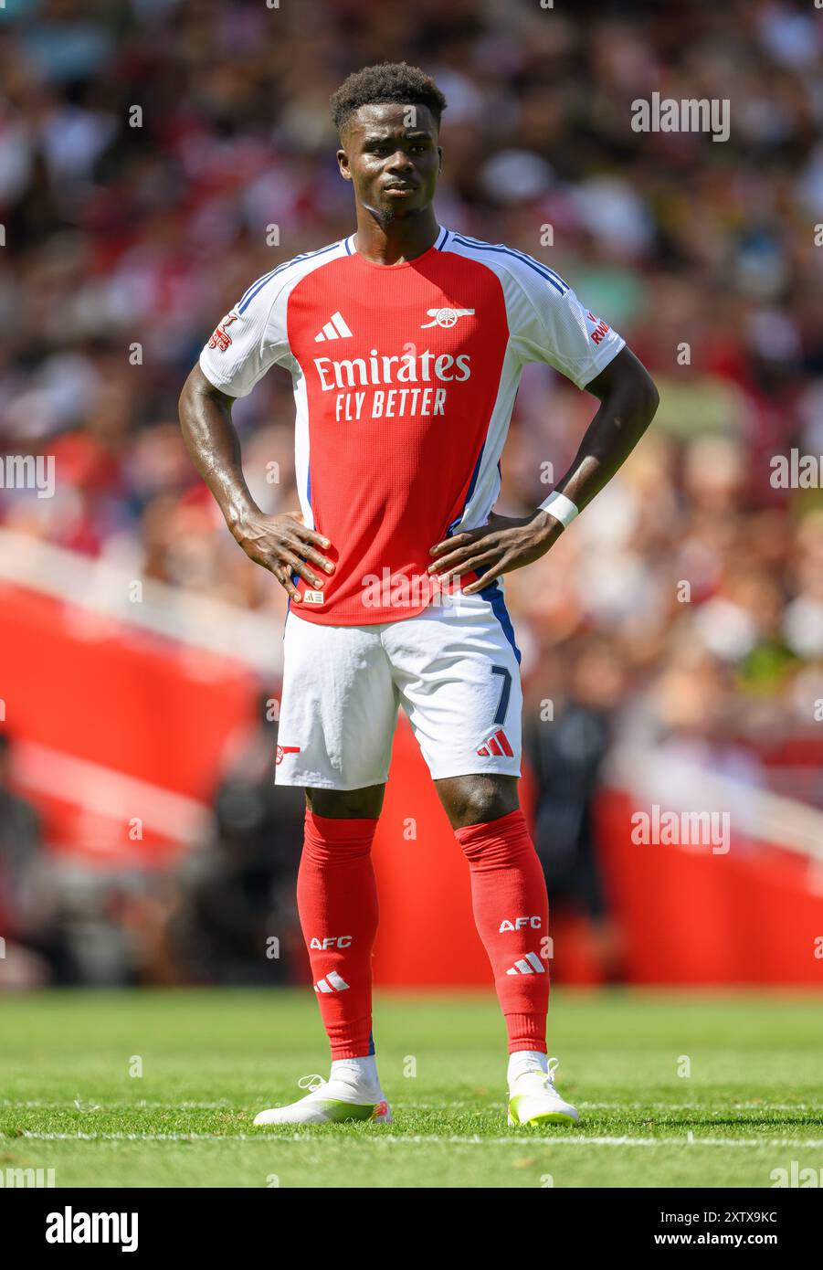 Bukayo saka emirates cup 2024 hi-res stock photography and images - Alamy