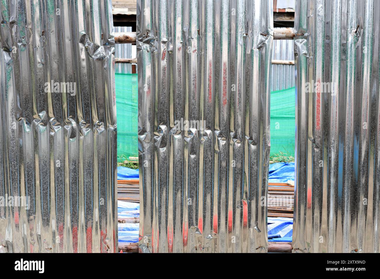 Galvanized Corrugated Metal Wall 455 Corrugated Steel Wall Stock