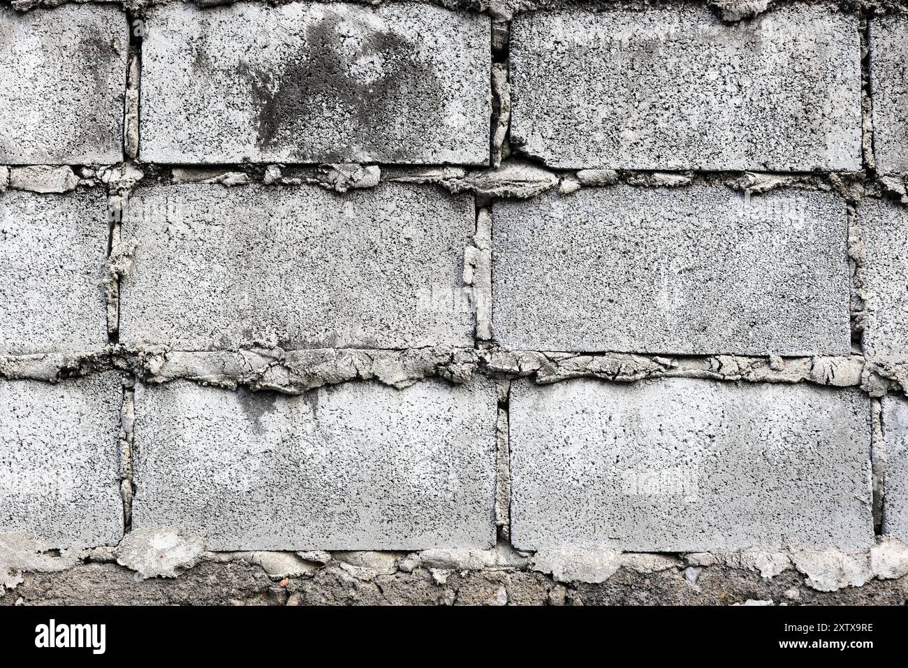 Material of decorative construction, Texture of concrete block wall ...
