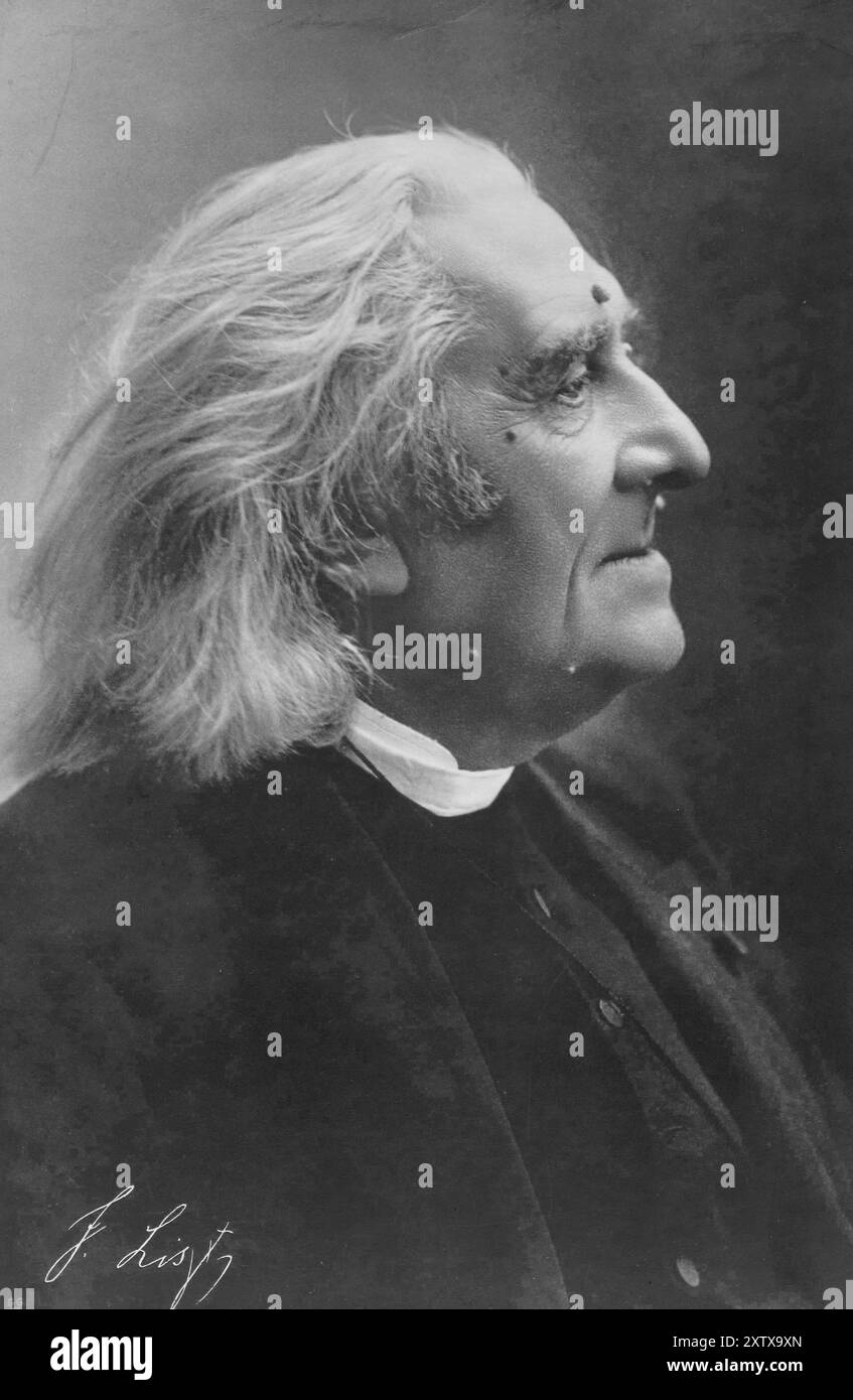 Portrait of franz liszt hi-res stock photography and images - Alamy