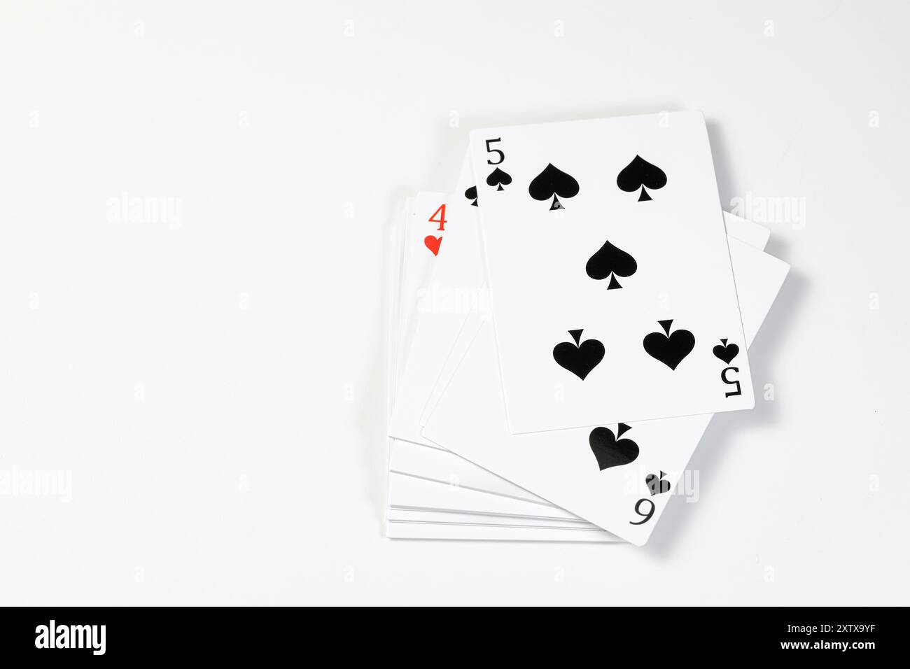 Ace king queen spades hi-res stock photography and images - Alamy