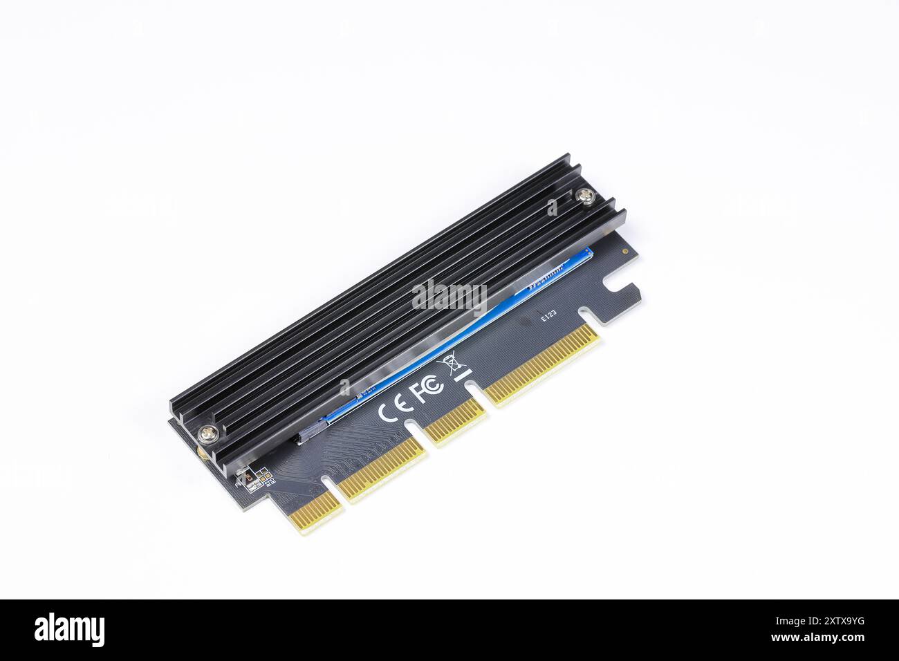 Storage controller adapter M2 NVME to PCIe X16 card with NVMe storage ...